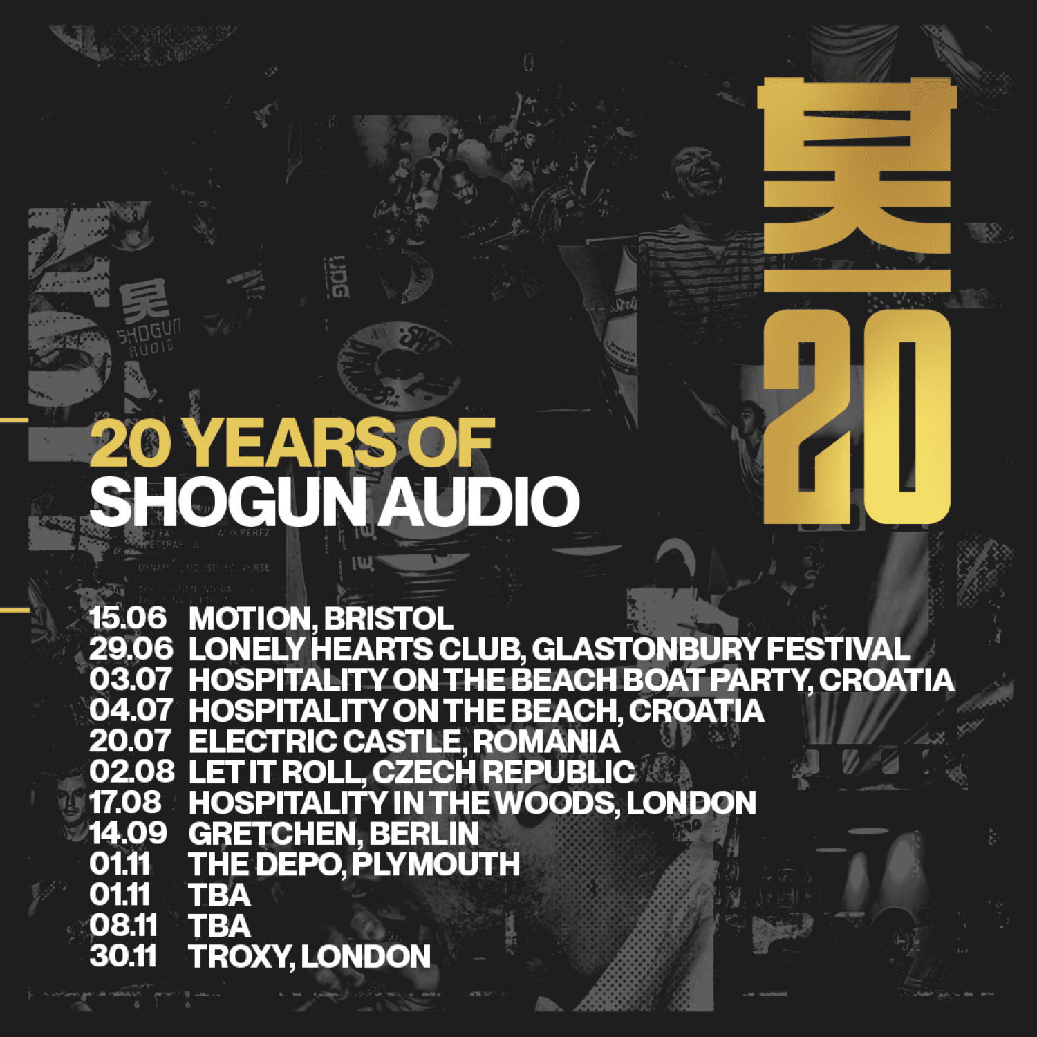 LEGENDARY DnB LABEL SHOGUN AUDIO CELEBRATES 20th ANNIVERSARY WITH NEW ...