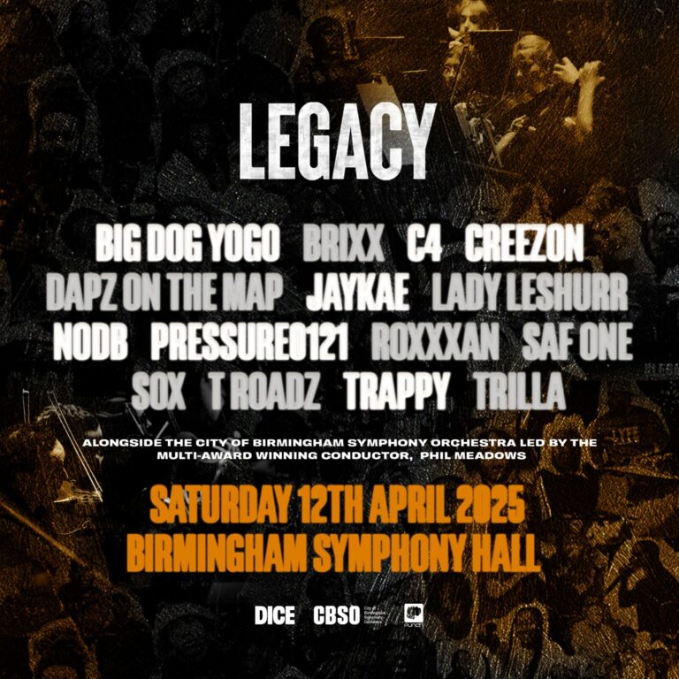 LEGACY TAKES OVER BIRMINGHAM’S SYMPHONY HALL FOR GRIME MUSIC’S FIRST ...